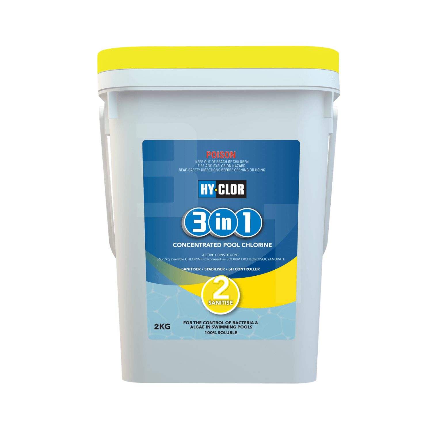 HY-CLOR 3-IN-1 GRANULAR CHLORINE - Hyclor