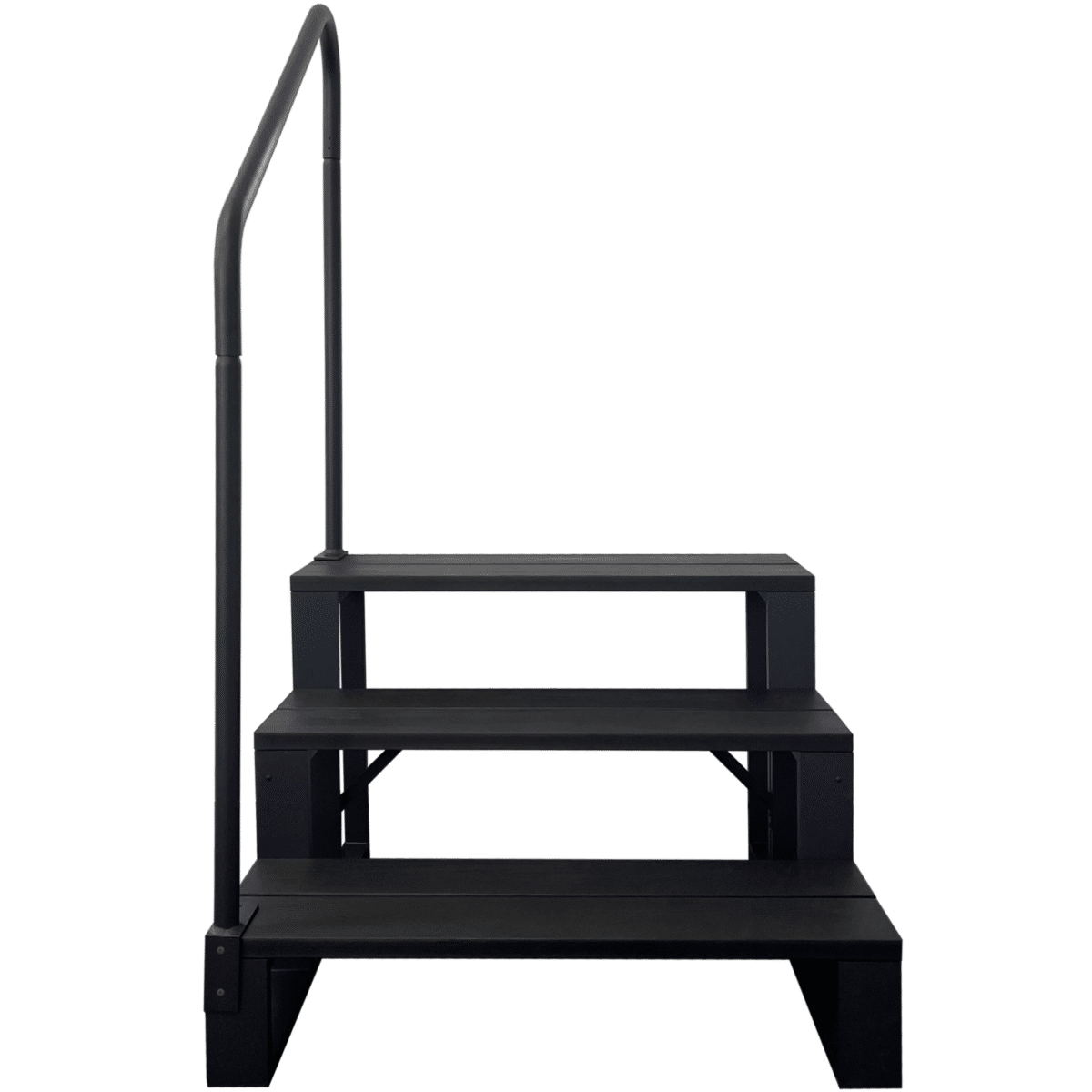 Spa step handrail