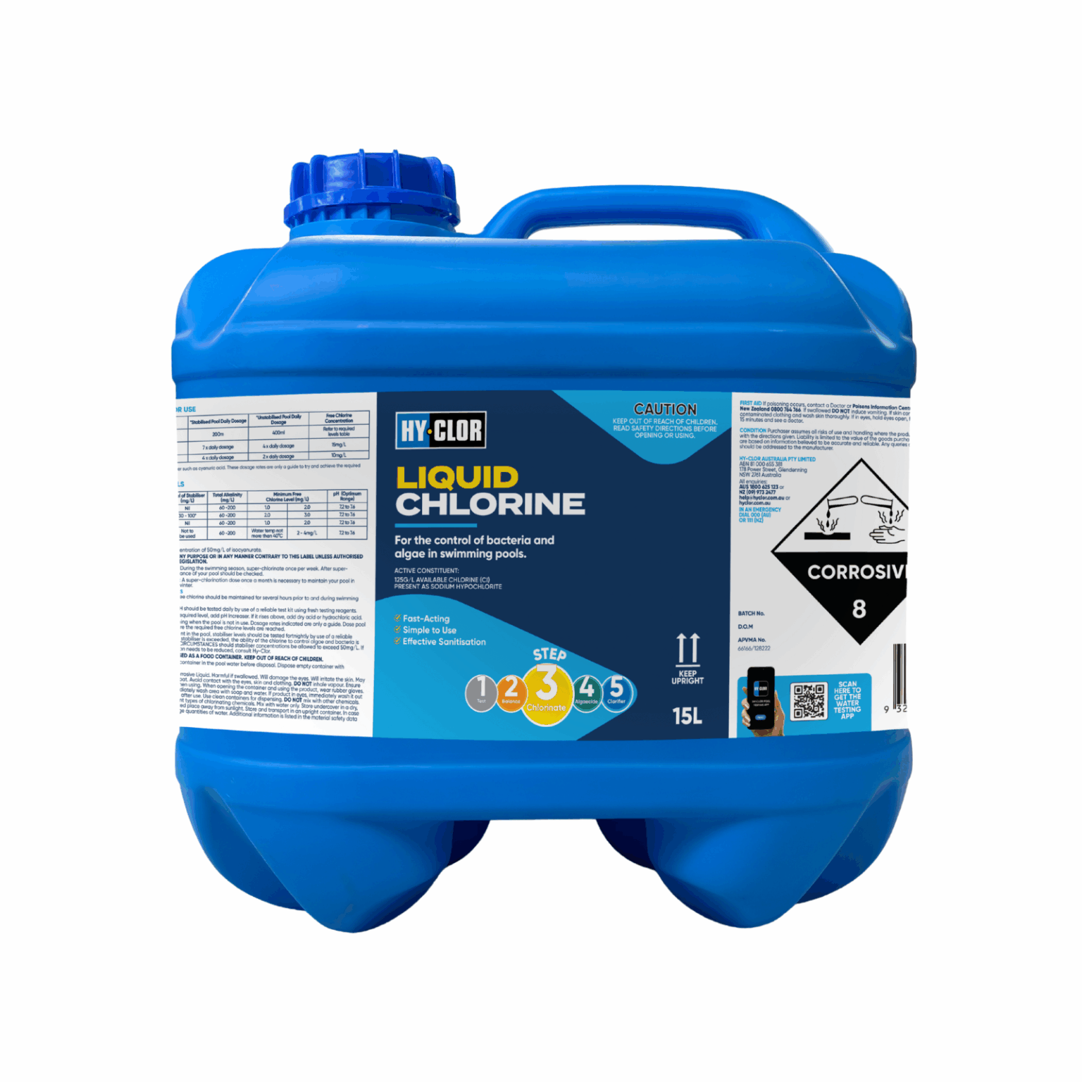 Hy-Clor Liquid Pool Chlorine