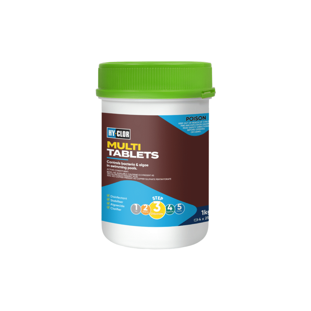 HY-CLOR LONG LASTING POOL TABLETS - Hyclor